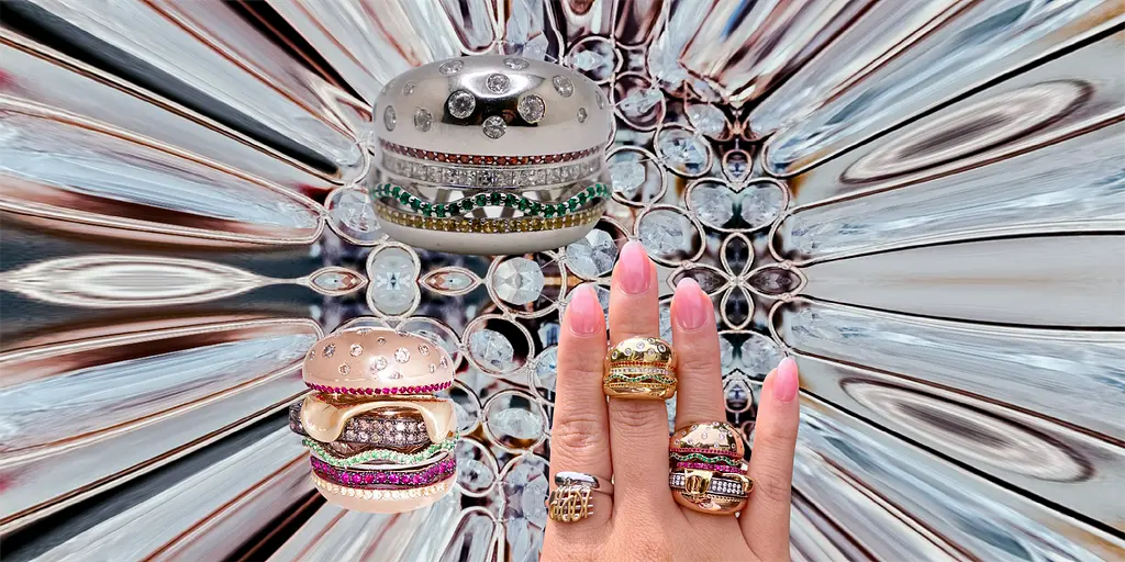 Hamburger Ring: The Boldest Jewelry Trend